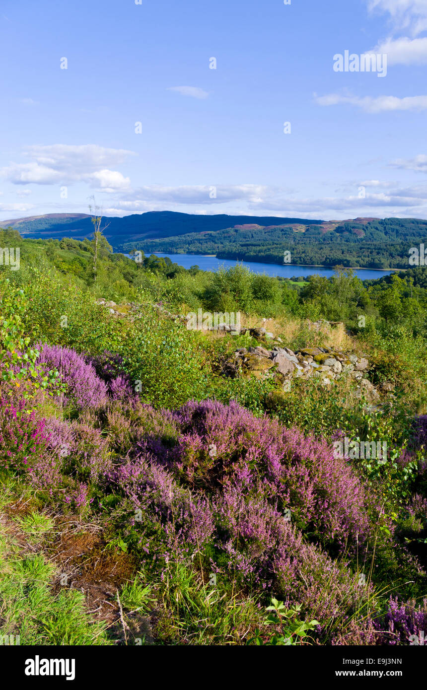 Ruins of Drippan Farmstead & Loch Venachar, Lendrick Hill, Glen Finglas ...
