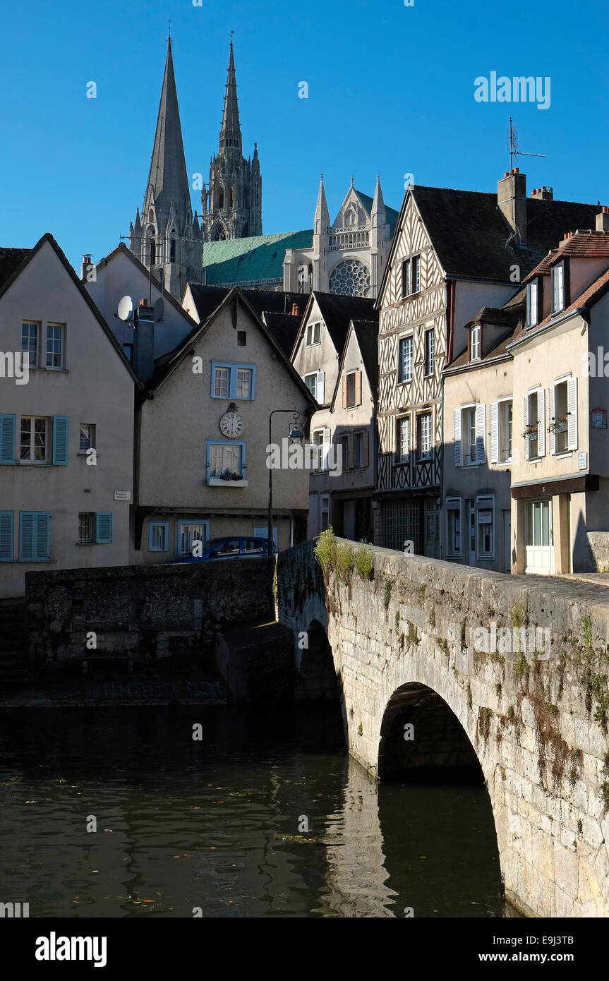 France, centre, cathedral of chartres hi-res stock photography and ...