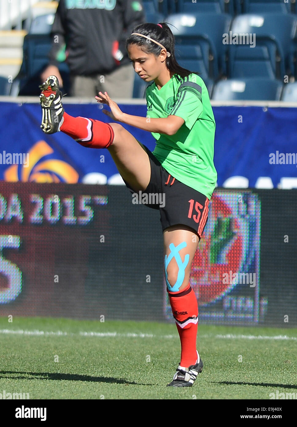 Chester, PA, USA. 26th Oct, 2014. 20141026 - Mexico defender Christina ...