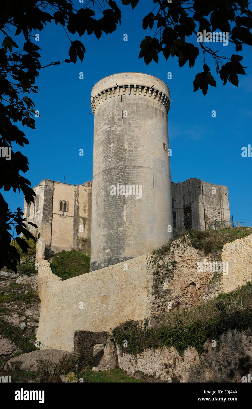 Falaise castle normandy hi-res stock photography and images - Alamy
