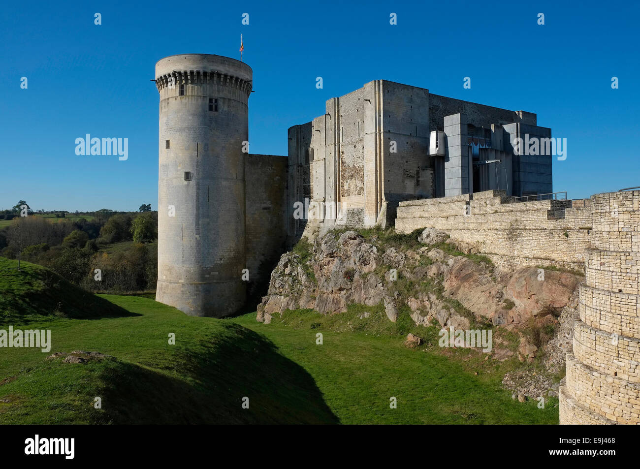 Falaise castle normandy hi-res stock photography and images - Alamy