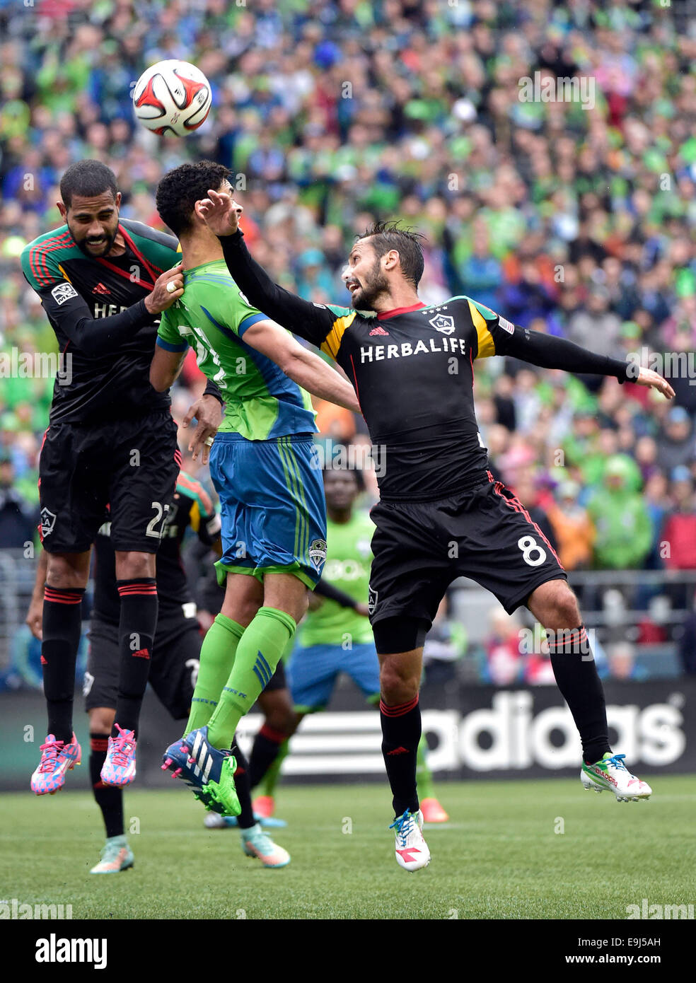 October 25, 2014. Seattle Sounders FC midfielder/forward Lamar Neagle ...