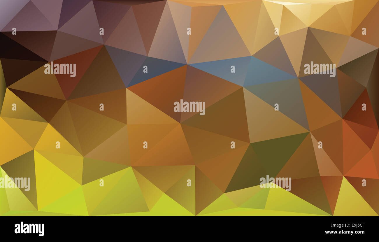 Abstract background autumn triangles Stock Photo - Alamy