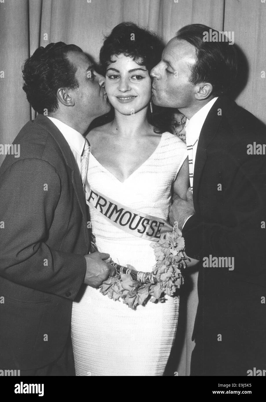 Paris, France. 20th Feb, 1957. Patrice and Mario, two famous French ...