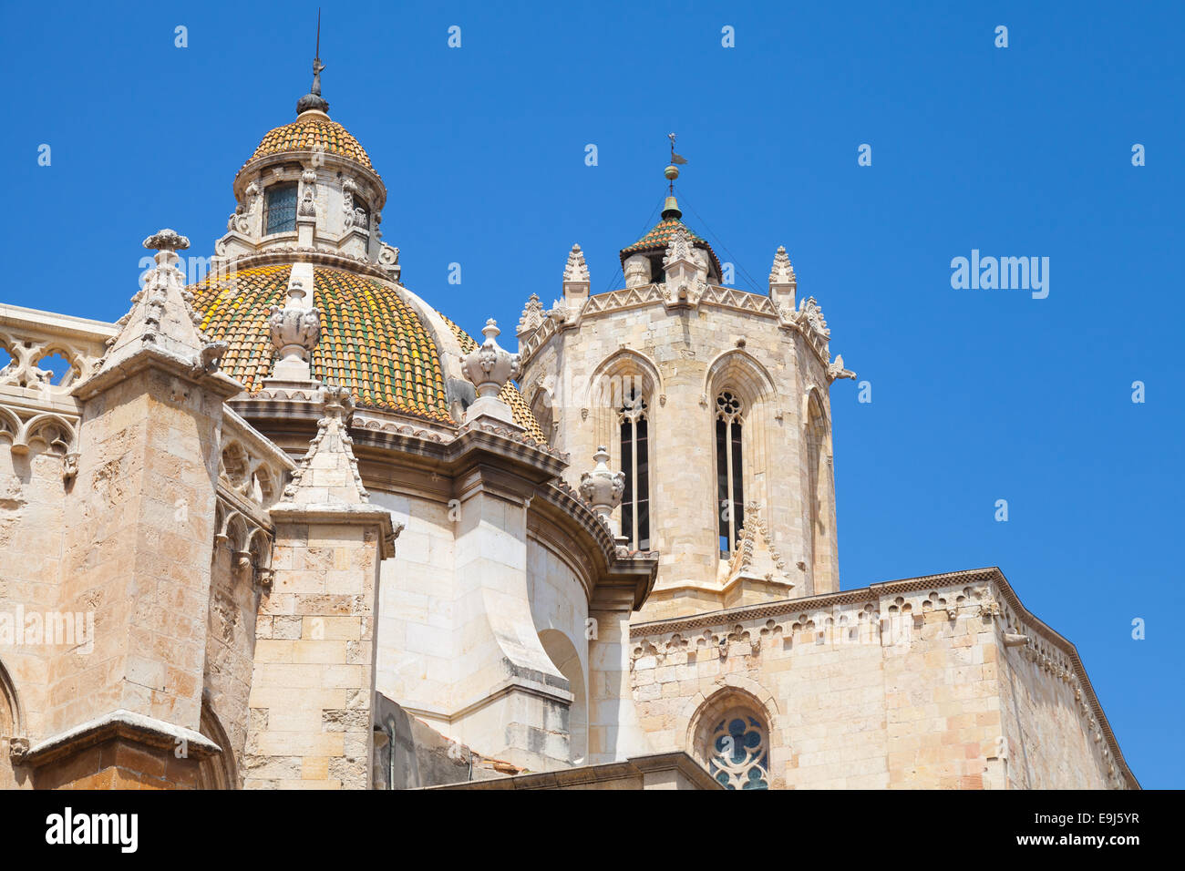 The Cathedral of Tarragona. Roman Catholic church. Catalonia, Spain ...