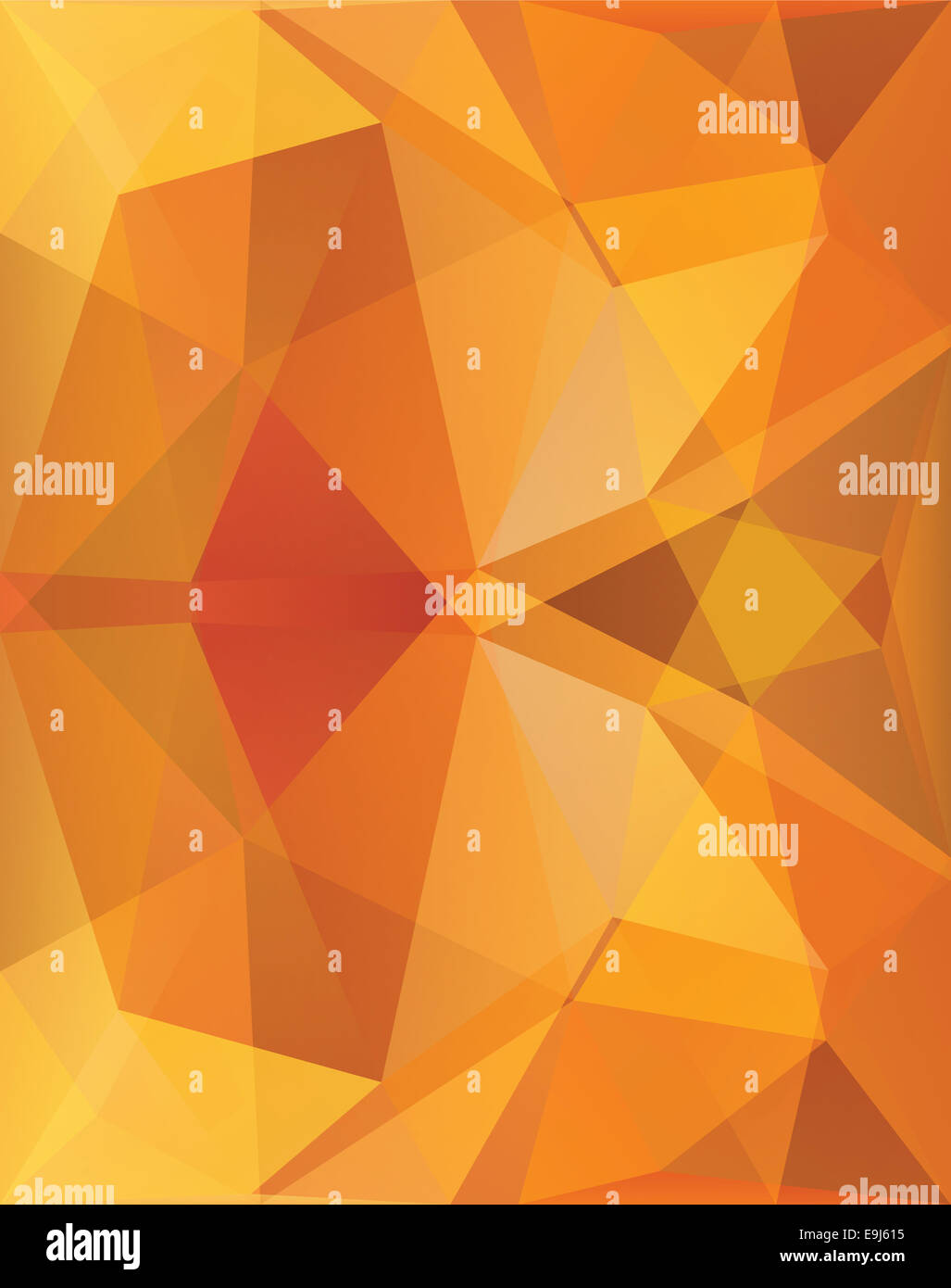 Abstract background autumn triangles Stock Photo - Alamy