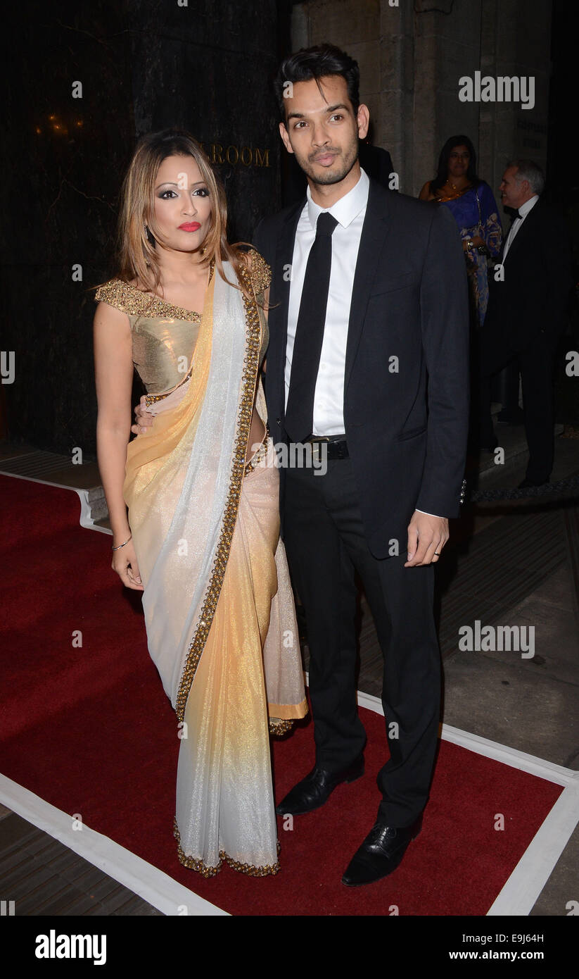 London,UK. Tasmin Lucia-Khan and Dr Junaid Zaman at Anti-Slavery International 175th Anniversary ...