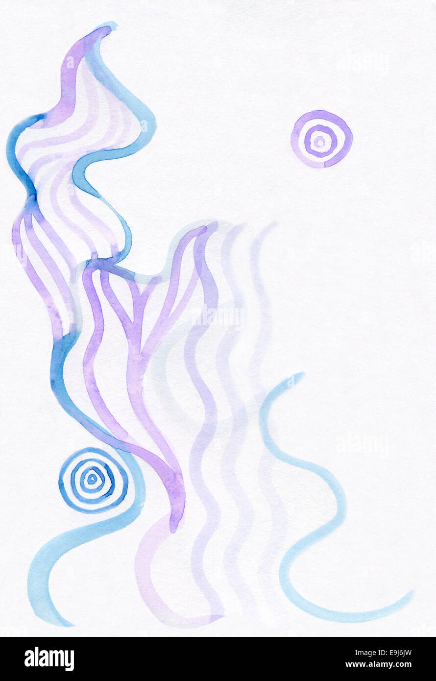 Romantic purple sky Cut Out Stock Images & Pictures - Alamy