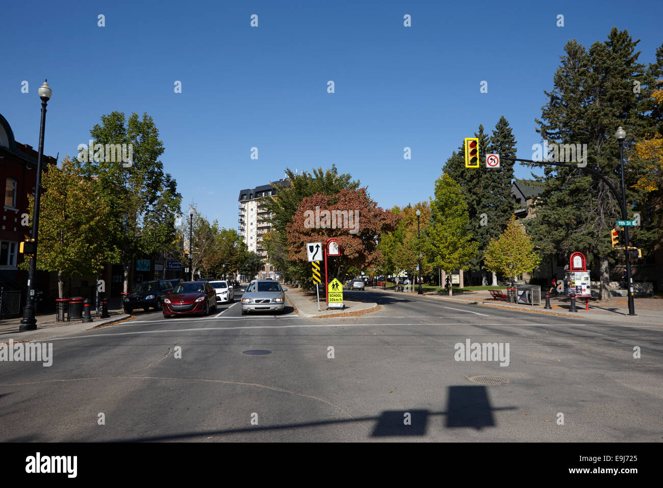 broadway saskatoon Saskatchewan Canada Stock Photo - Alamy