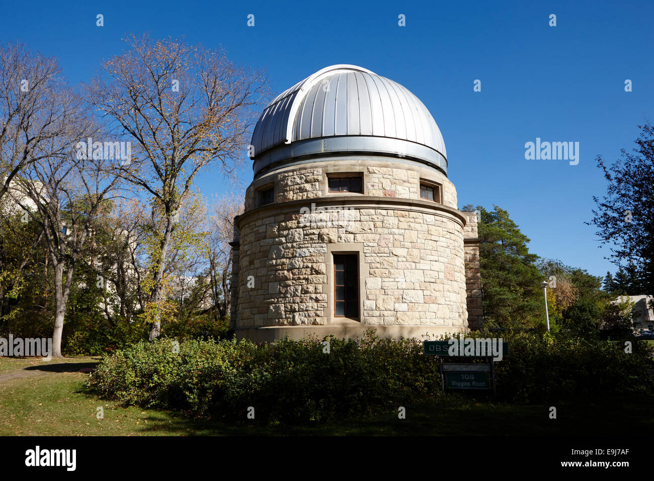 university of Saskatchewan observatory saskatoon Canada Stock Photo - Alamy