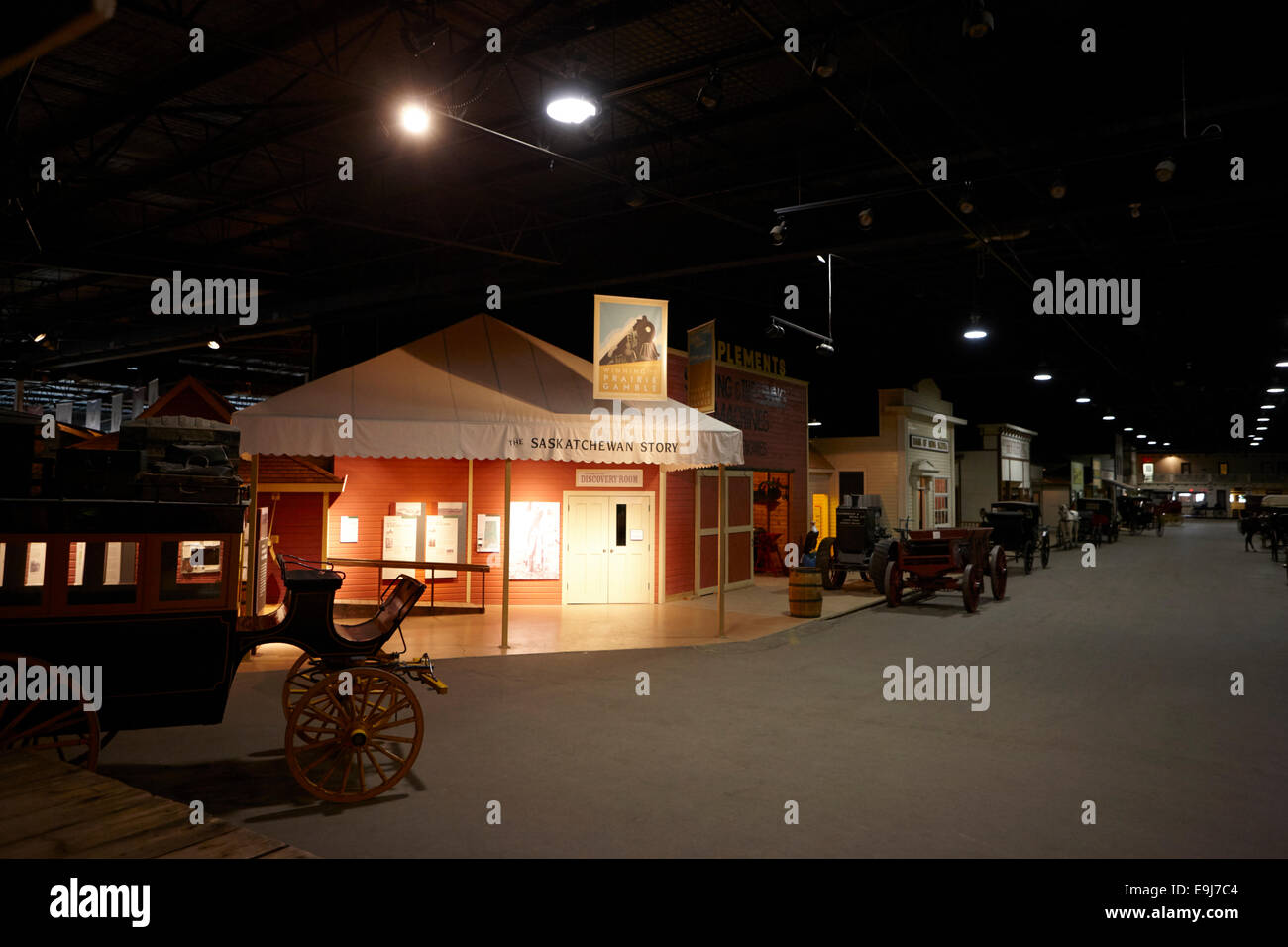 Western development museum saskatoon Saskatchewan Canada Stock Photo ...