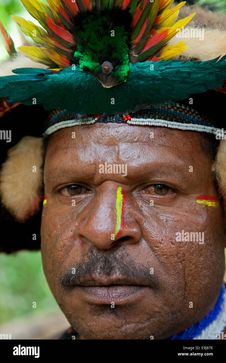 Huli tribe hi-res stock photography and images - Alamy