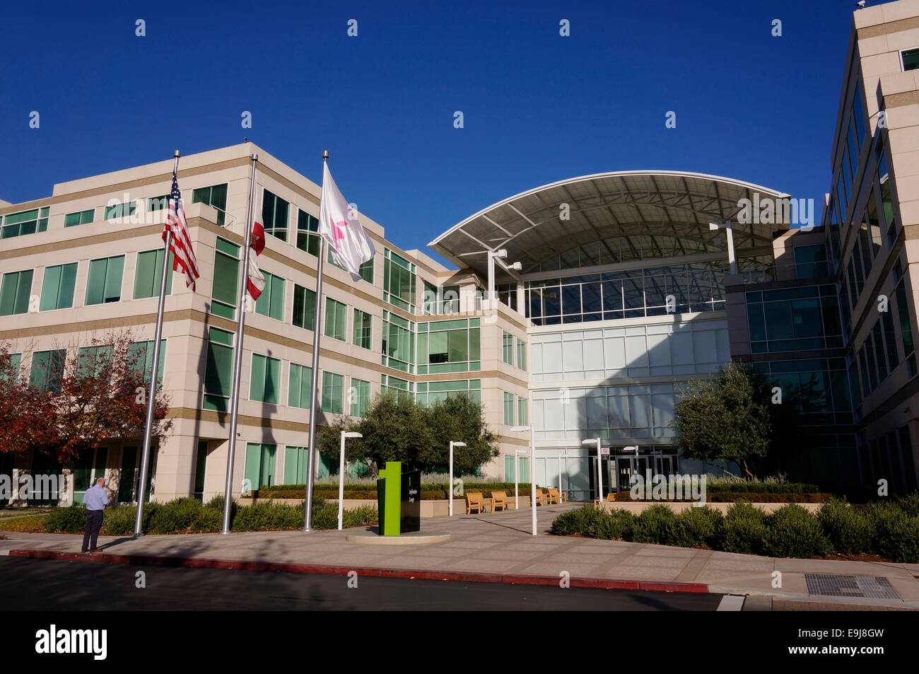 Apple Computer Company, Cupertino California USA Stock Photo - Alamy