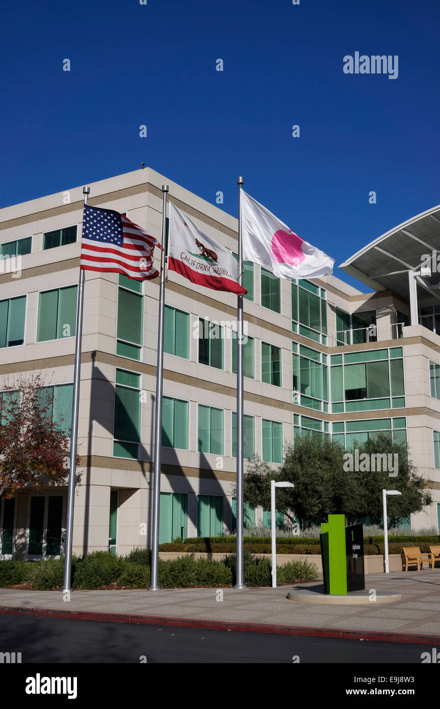 Apple Computer Company, Cupertino California USA Stock Photo - Alamy