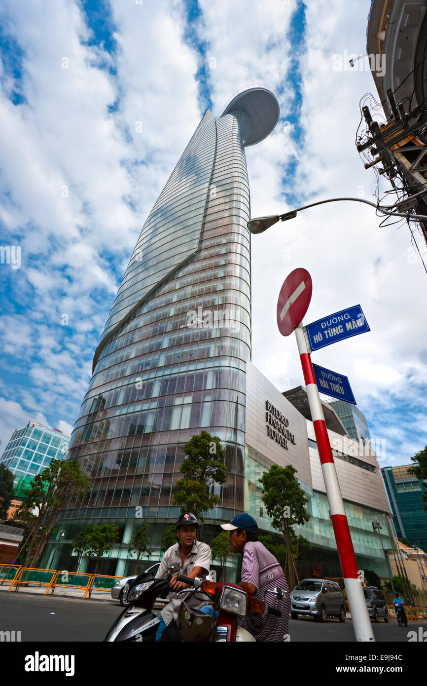 HO CHI MINH CITY - DECEMBER 18: The Bitexco Financial Tower is the ...