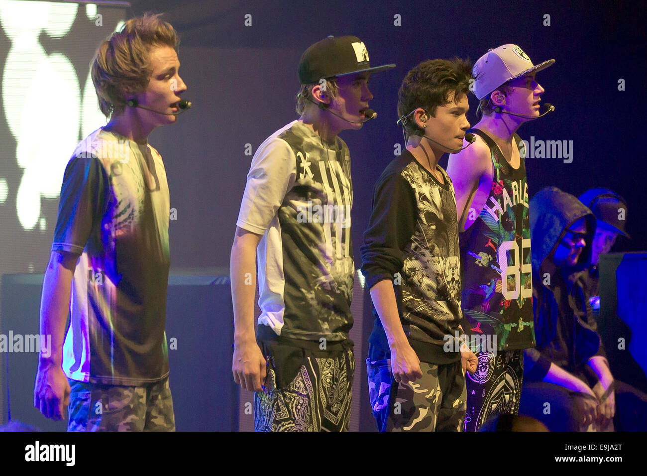 Swedish boy band The Fooo performing live at Lisebergshallen Featuring ...