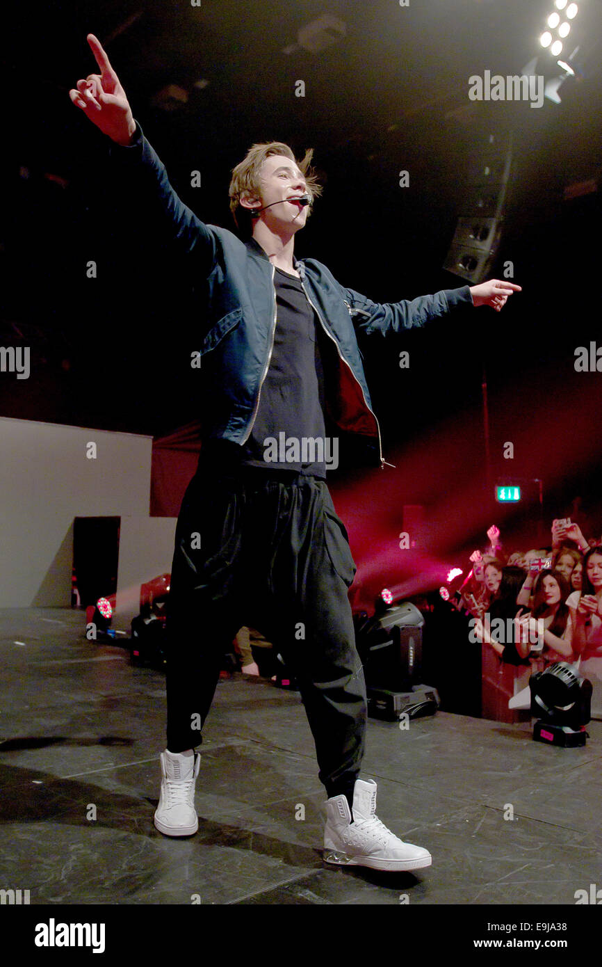 Swedish boy band The Fooo performing live at Lisebergshallen Featuring ...