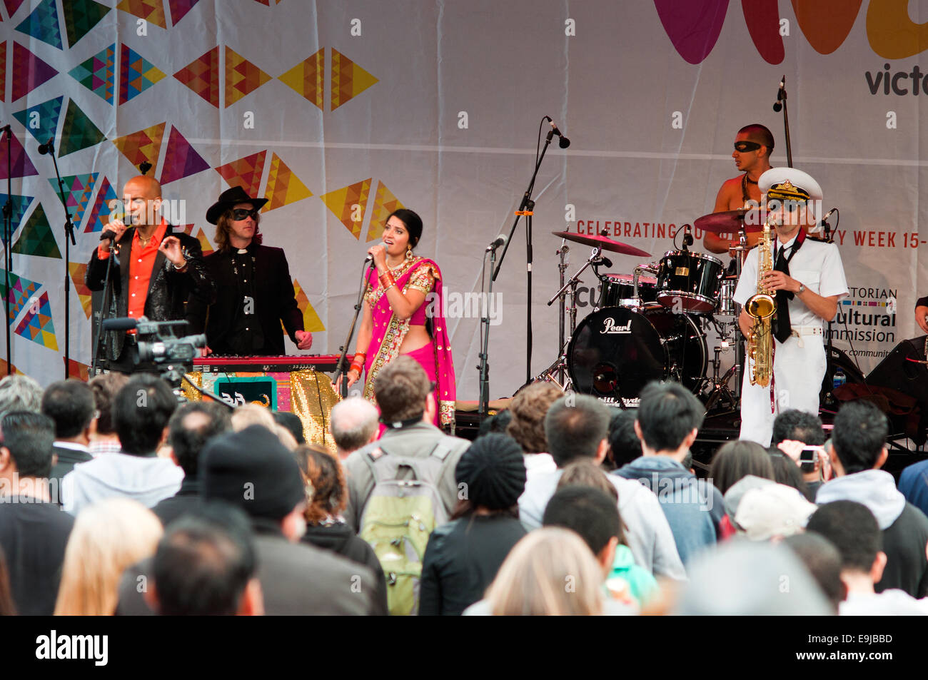 Pop Concert, "Viva Victoria" Multicultural Festival, Federation Square ...
