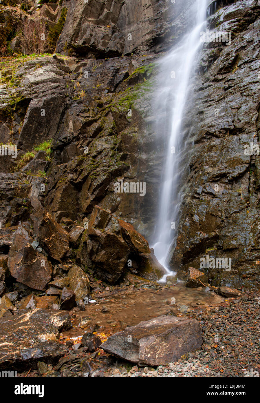 Cascading Copper Falls Stock Photo - Alamy