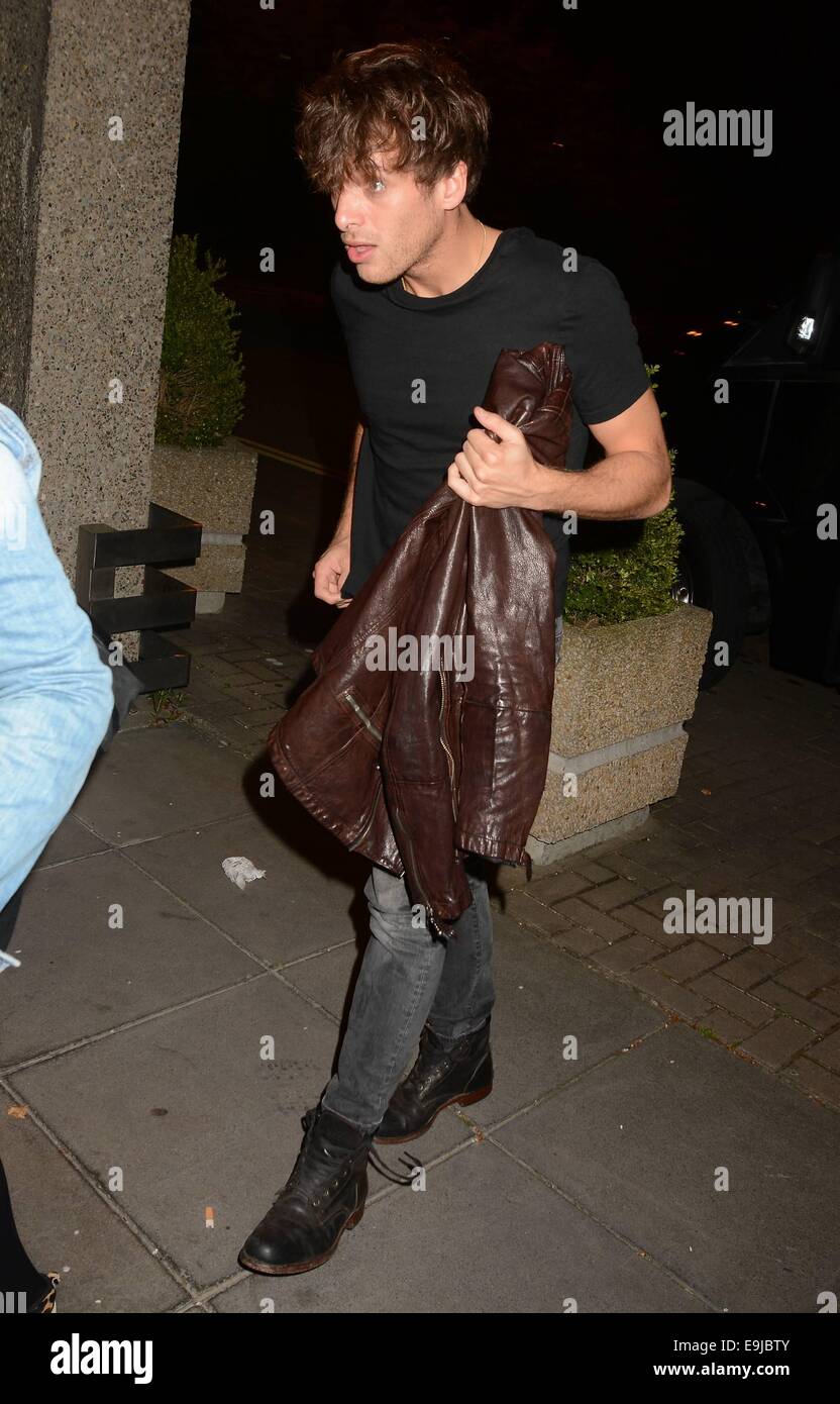Paolo Nutini, Michelle Heaton, Kasey Smith, and Jason Sherlock arrive ...