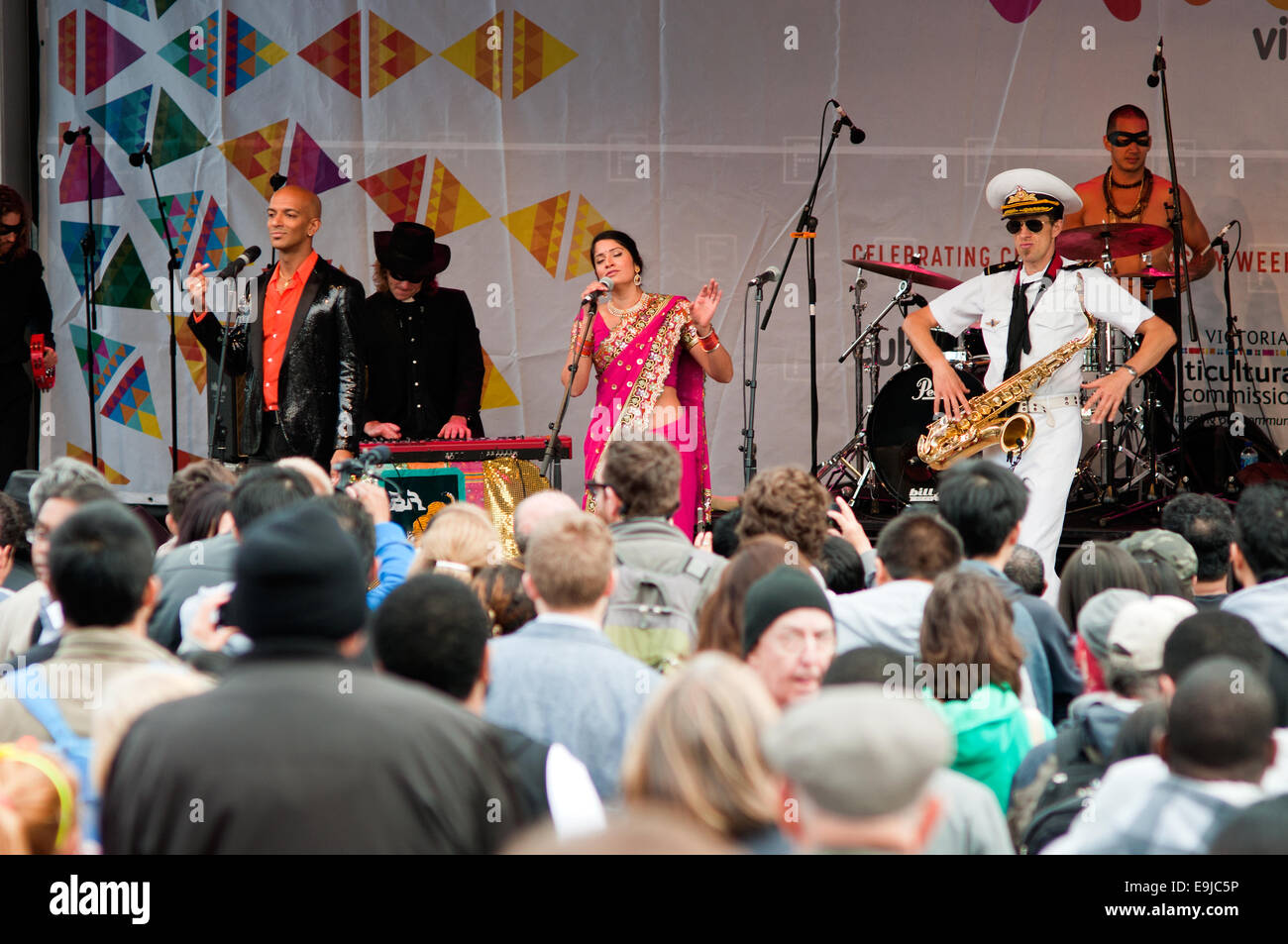 Pop Concert, "Viva Victoria" Multicultural Festival, Federation Square ...