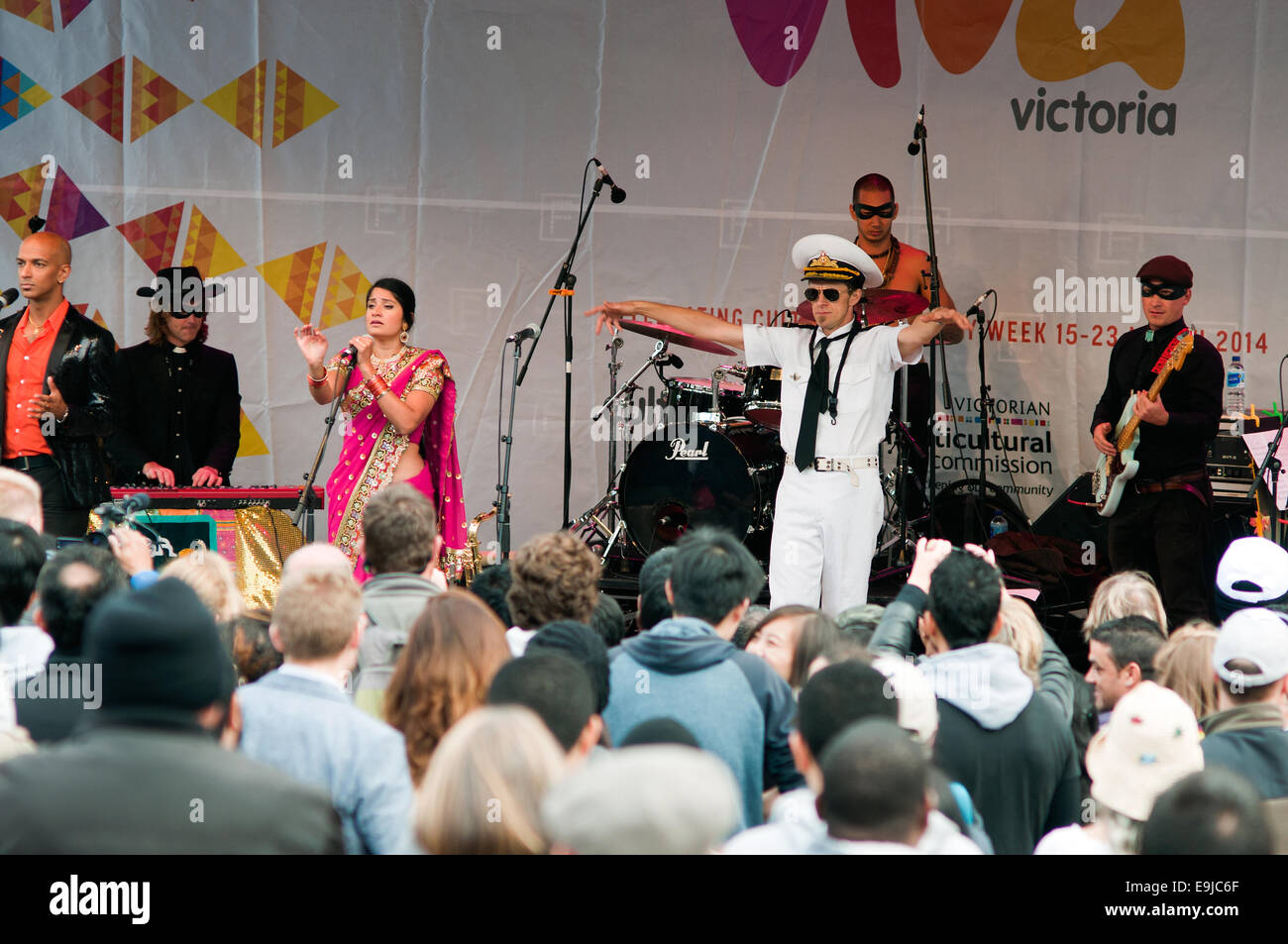 Pop Concert, "Viva Victoria" Multicultural Festival, Federation Square ...