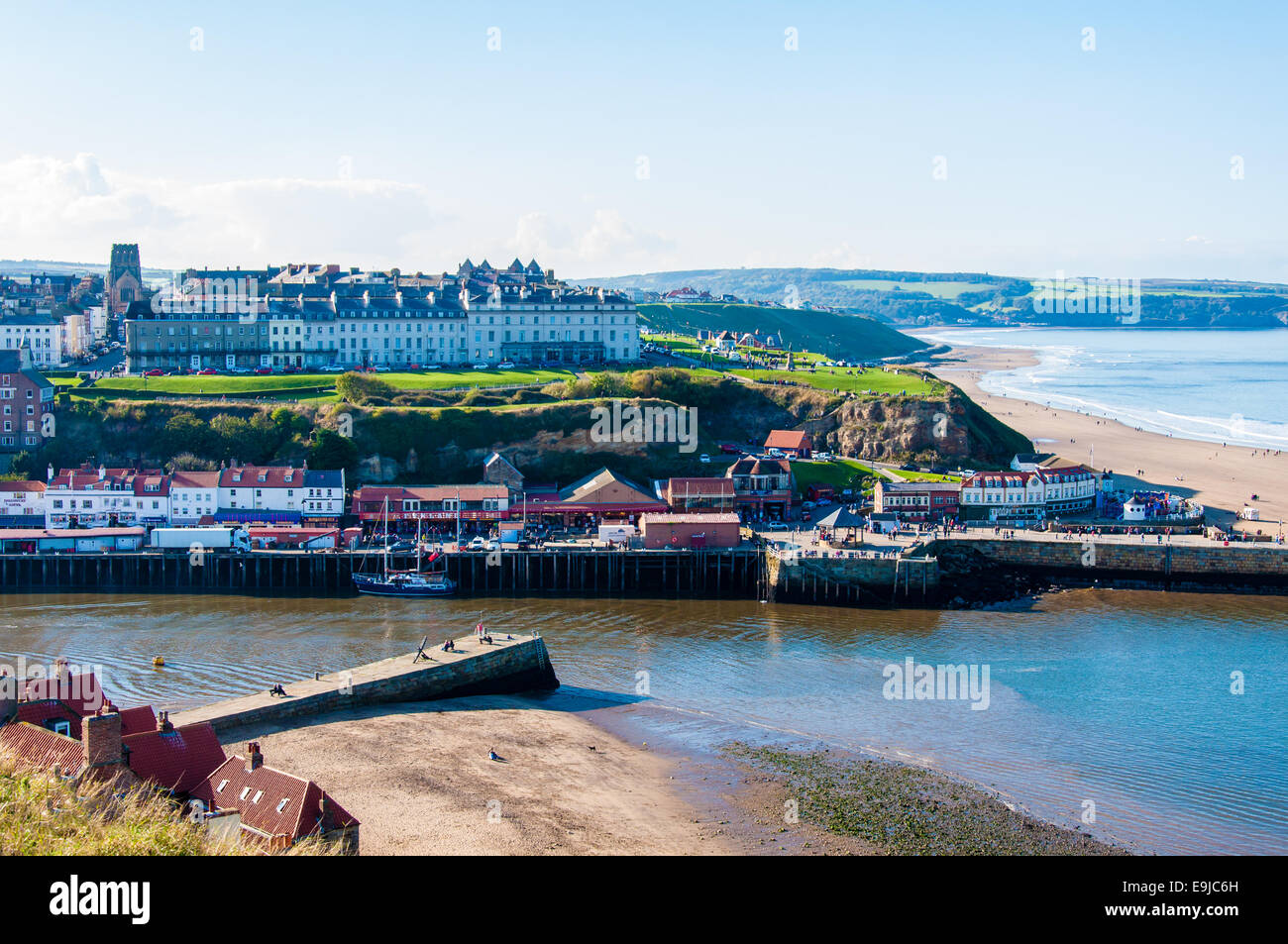 Dracula whitby skyline hi-res stock photography and images - Alamy
