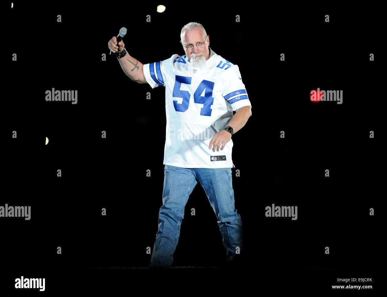 October 27, 2014: Former Dallas Cowboy Randy White before an NFL ...