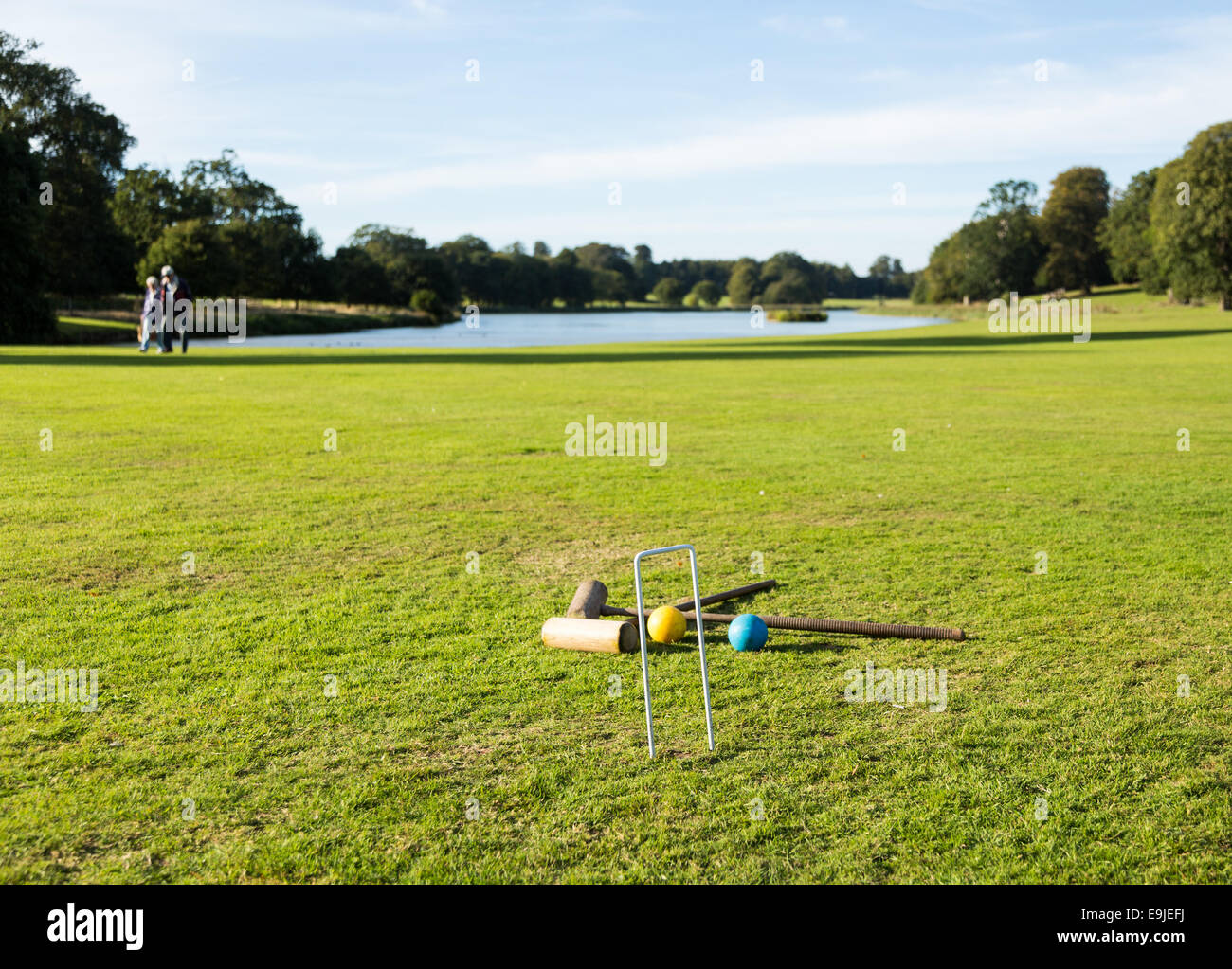 Croquet field hi-res stock photography and images - Alamy