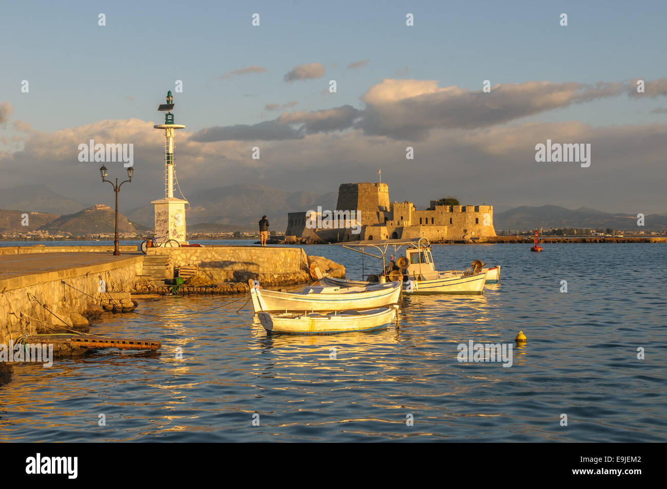 Bourtzi castle, Nafplion, Greece Stock Photo - Alamy