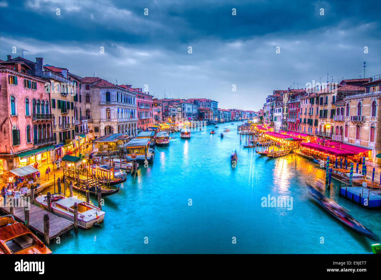 Grand canal grande renaissance palazzo hi-res stock photography and ...