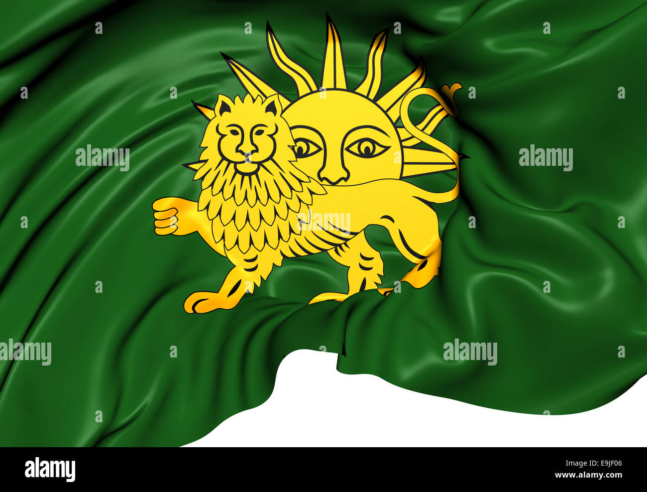 Flag of Safavid Dynasty Stock Photo - Alamy