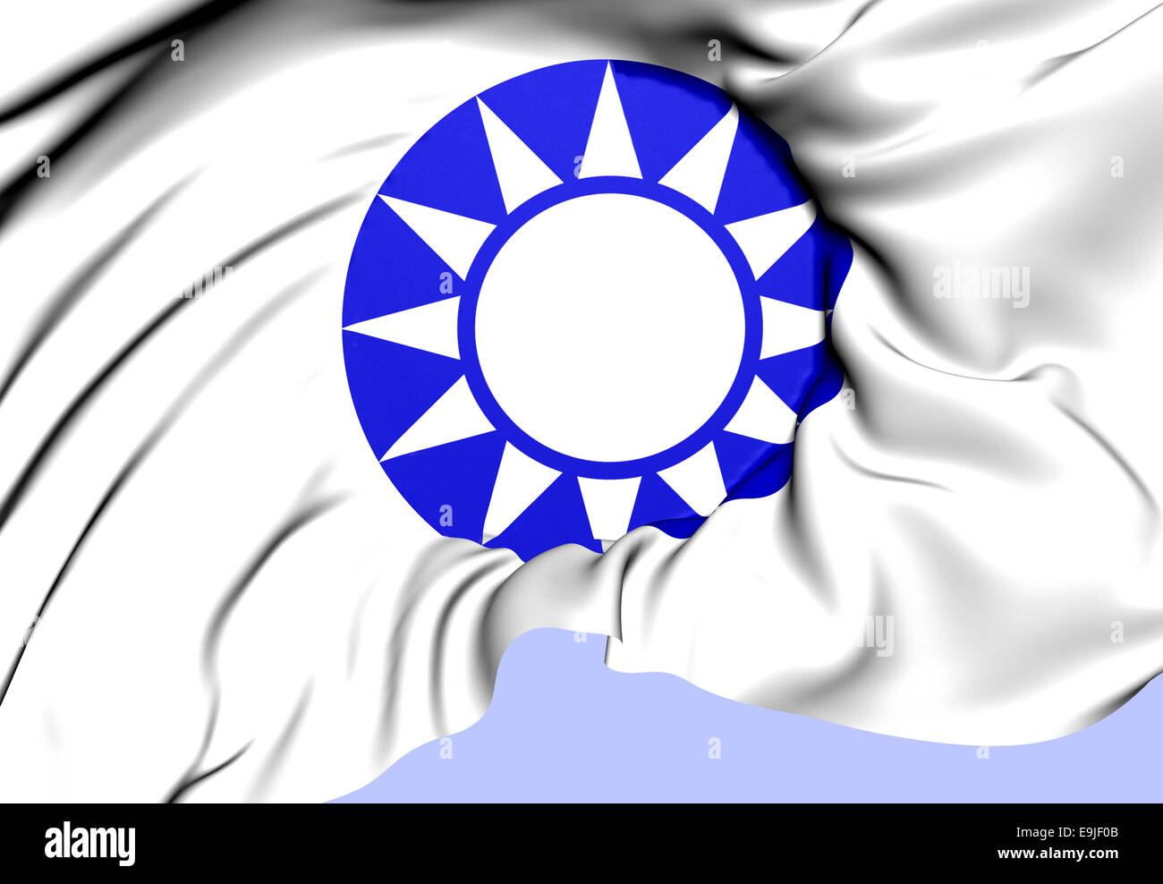 Emblem of Kuomintang Stock Photo - Alamy