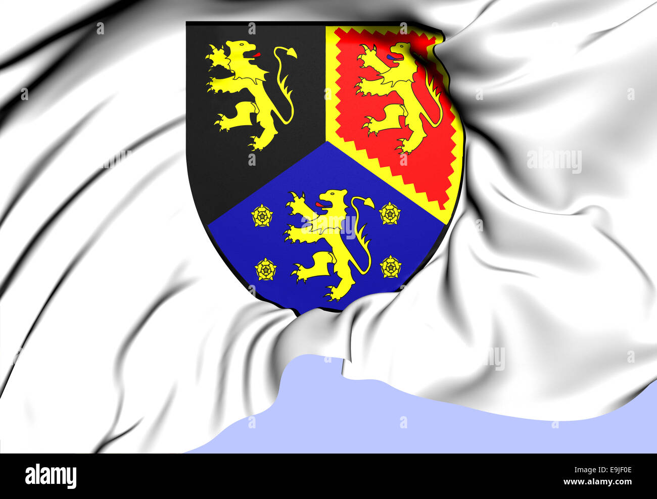 Dyfed Coat of Arms Stock Photo - Alamy