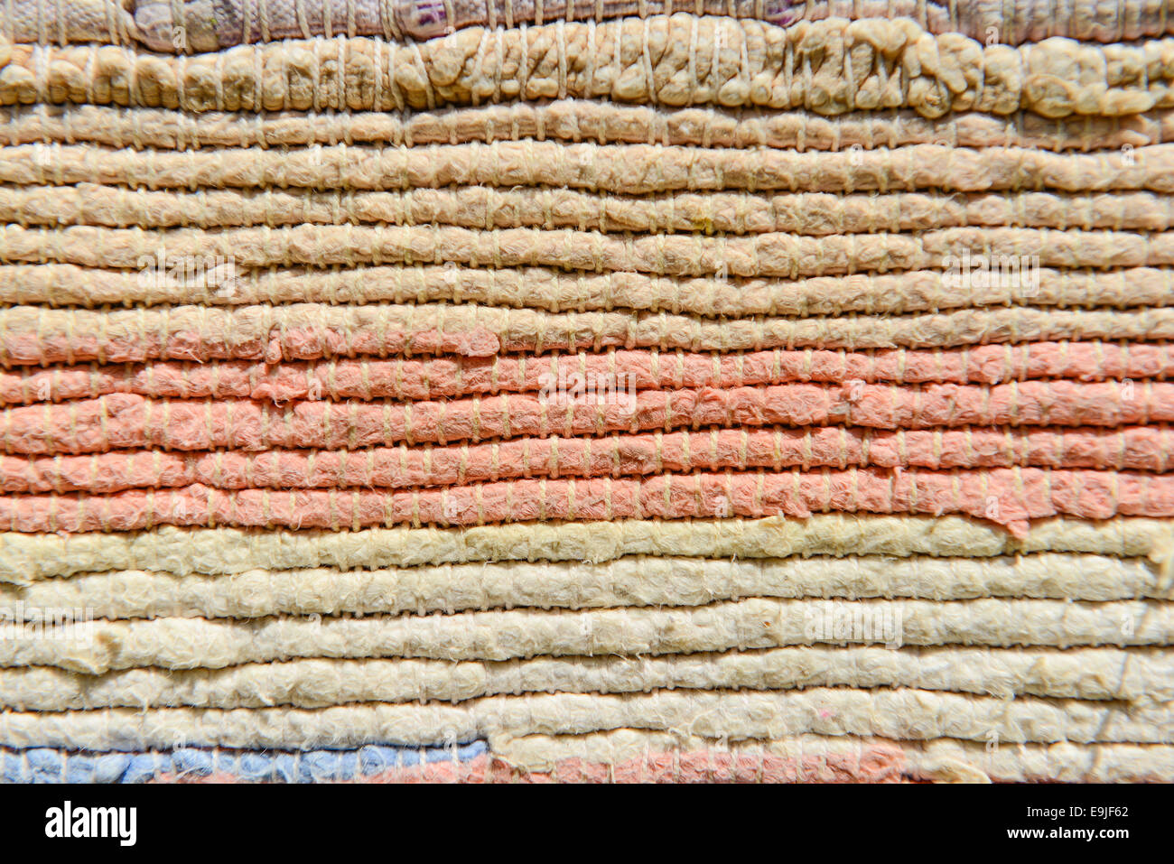 Multicolor fabric texture. Handmade traditional Thailand carpet Stock ...