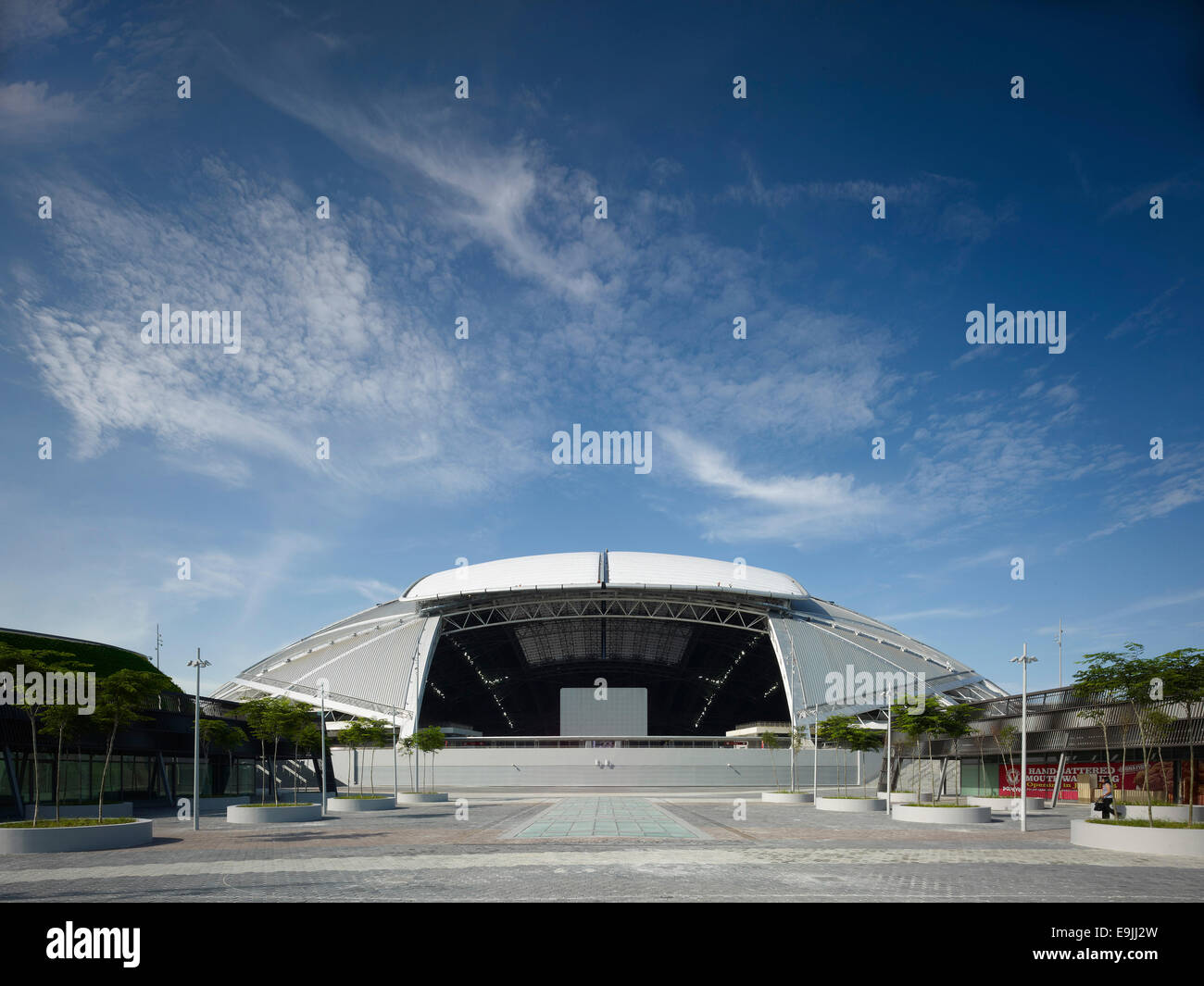 Singapore National Stadium Exterior High Resolution Stock Photography ...