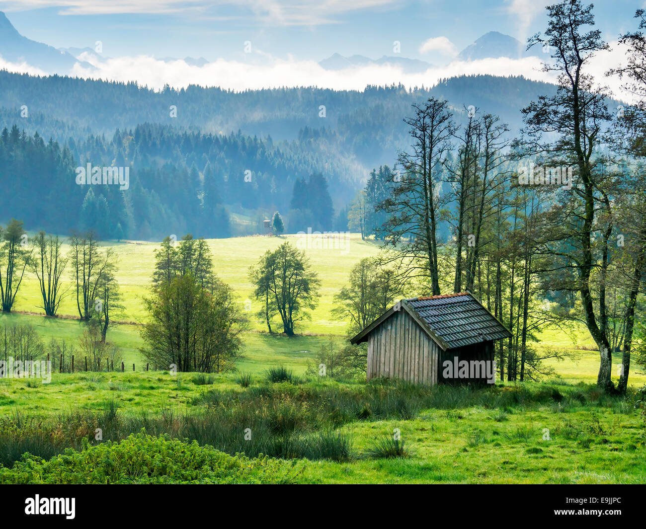 Landscape in bavaria hi-res stock photography and images - Alamy