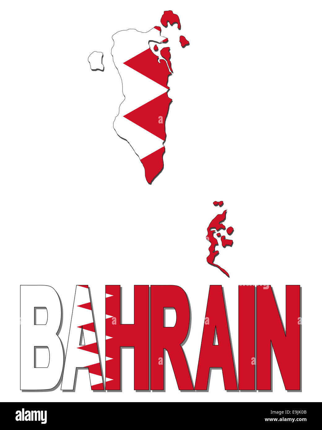 Bahrain Map Clipart For Kids