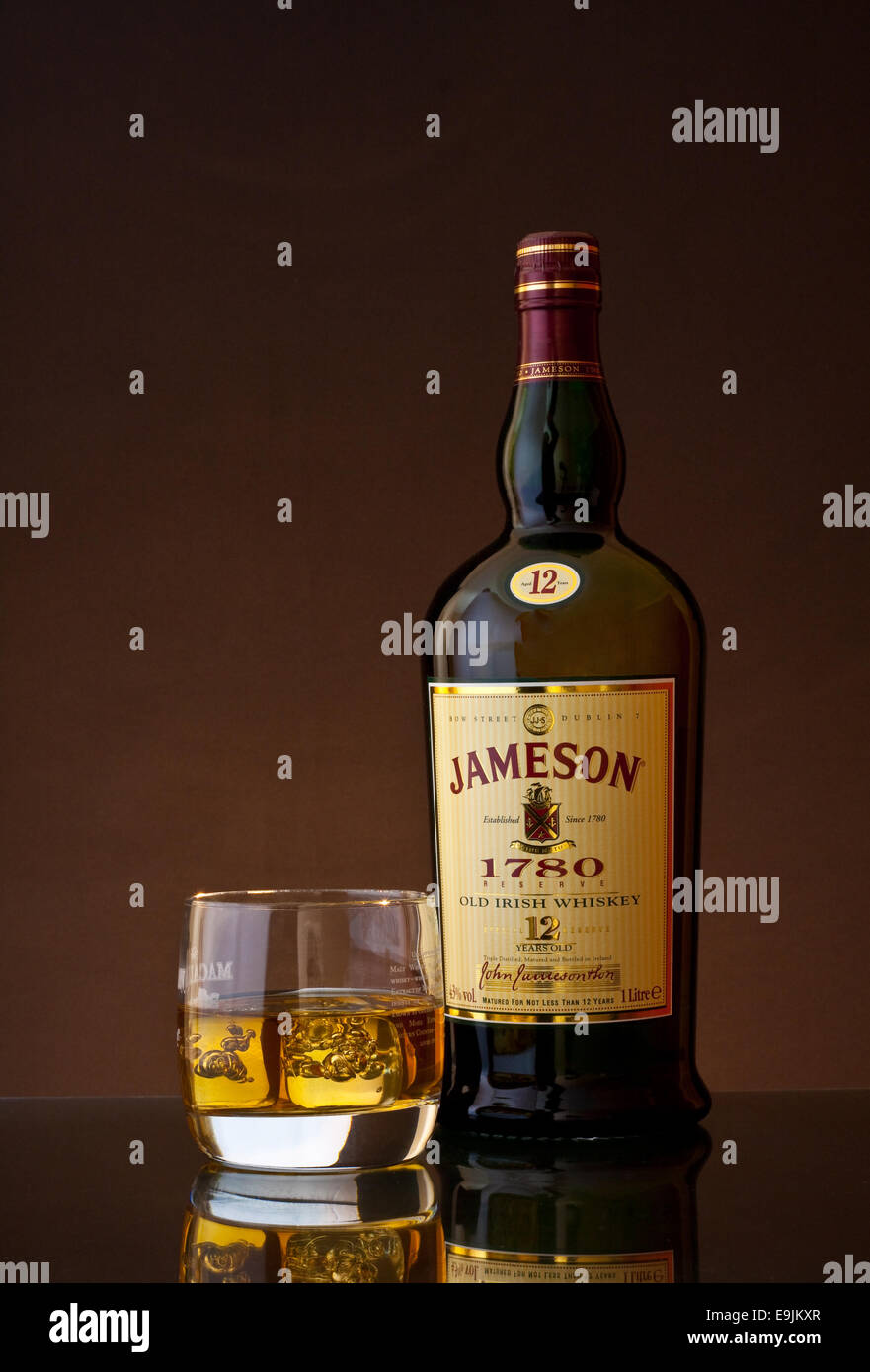 Jameson Irish Whiskey Bottle High Resolution Stock Photography and ...