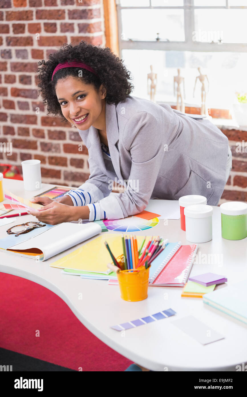 Portrait of female interior designer Stock Photo - Alamy