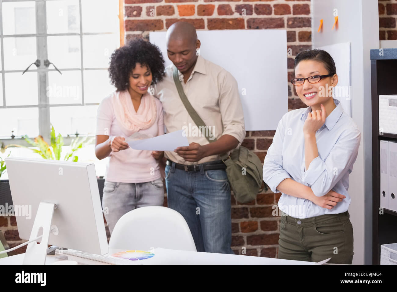 Creative business team in office Stock Photo - Alamy