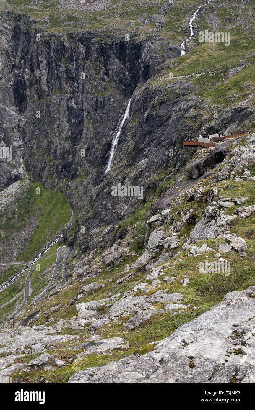 Trollfossen hi-res stock photography and images - Alamy