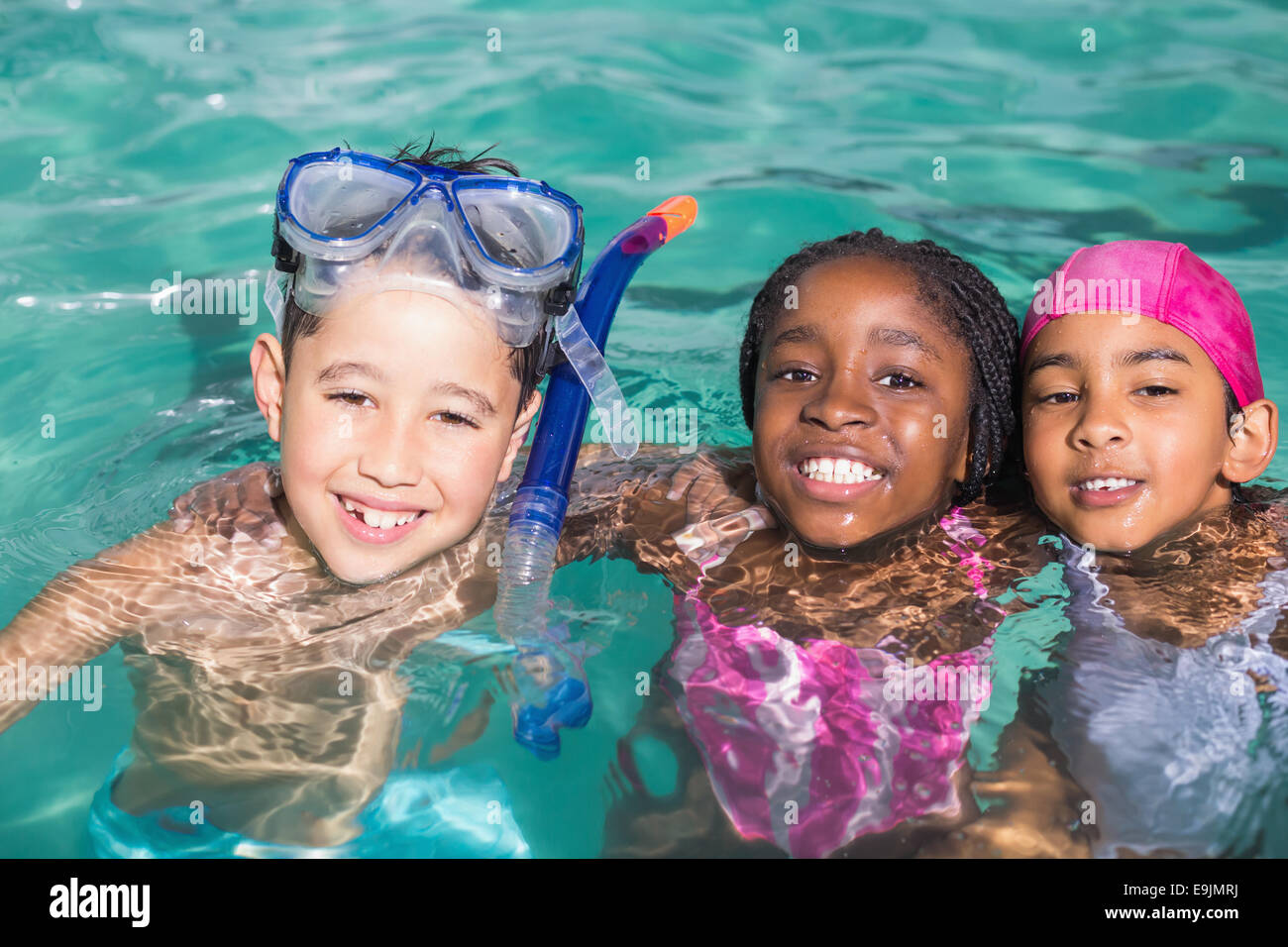 Little Kids Swimming