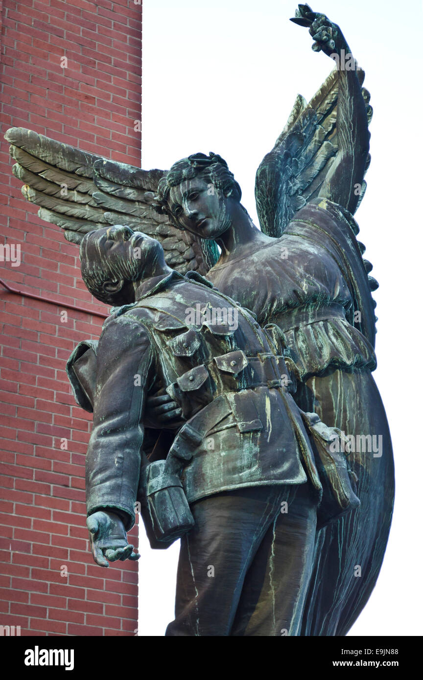 War memorial angel statue angel hi-res stock photography and images - Alamy