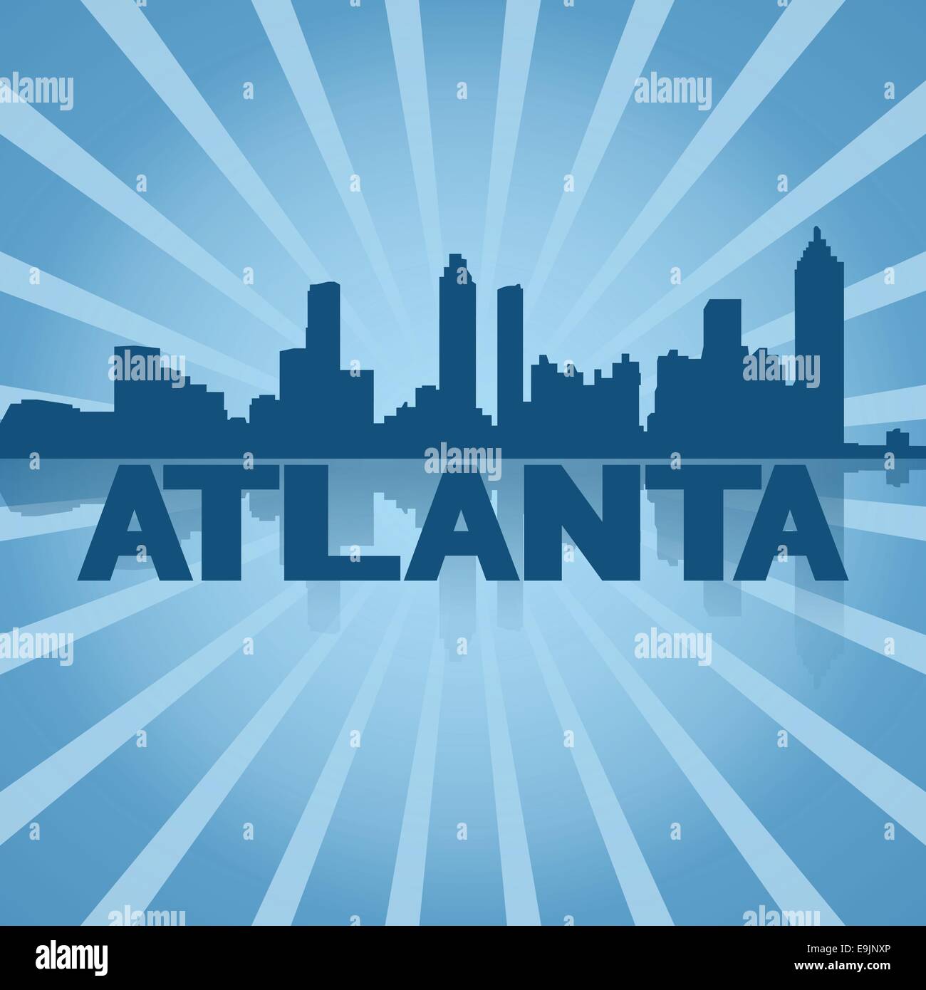 Atlanta towers Stock Vector Images - Alamy
