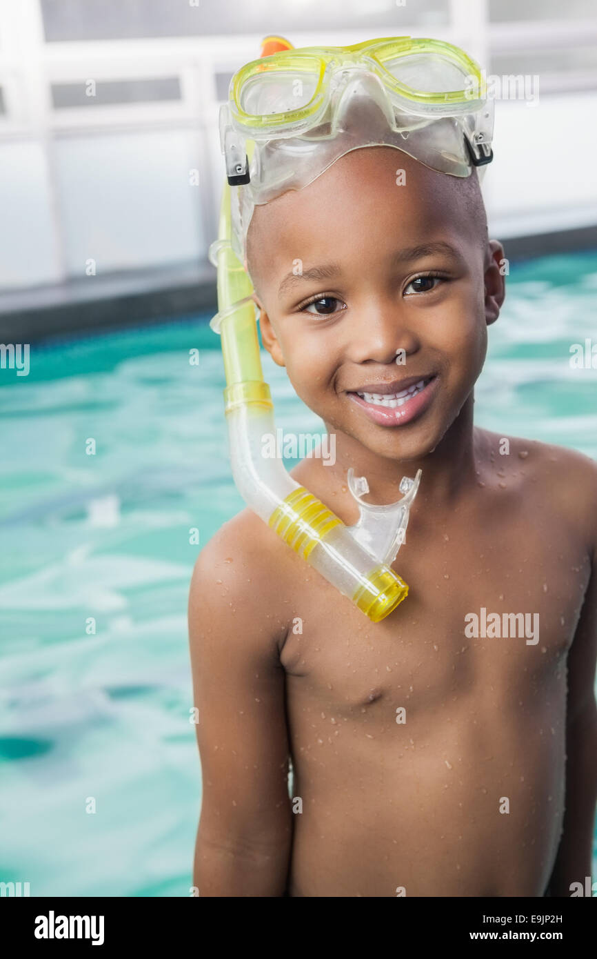 Boy childhood goggles hi-res stock photography and images - Alamy