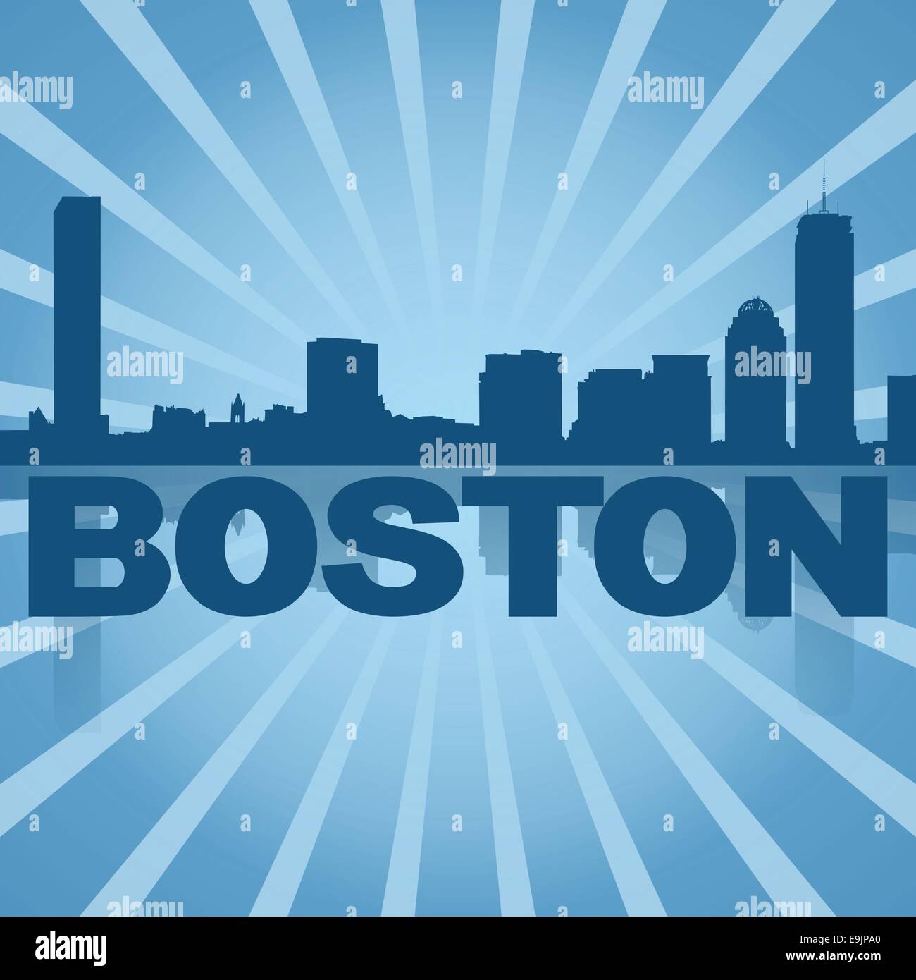 Abstract boston Stock Vector Images - Alamy