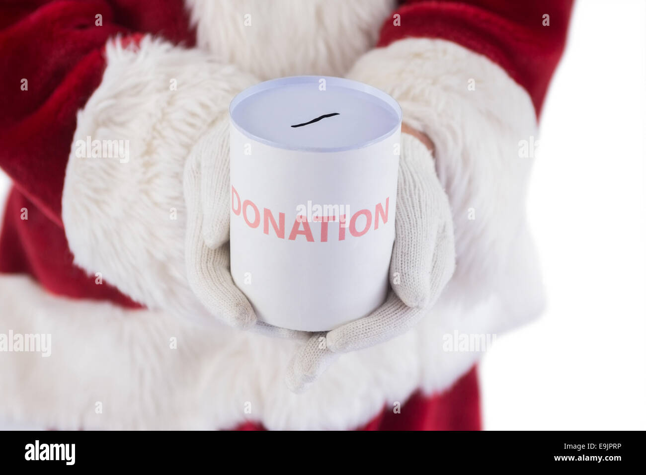Santa claus hands holding out hi-res stock photography and images - Alamy