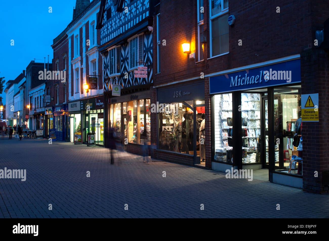 Lichfield shops hi-res stock photography and images - Alamy