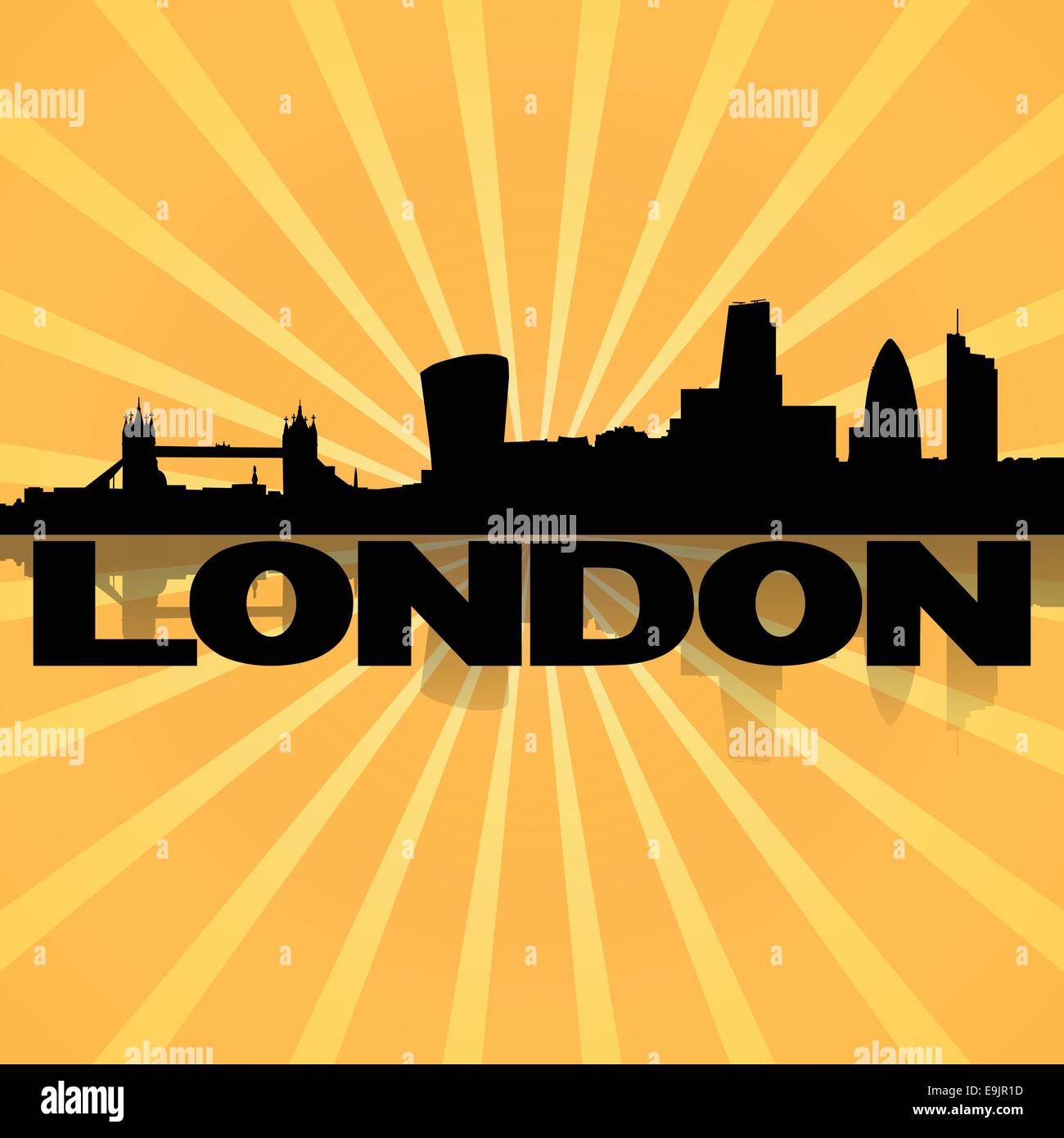 London skyline Stock Vector Images - Alamy